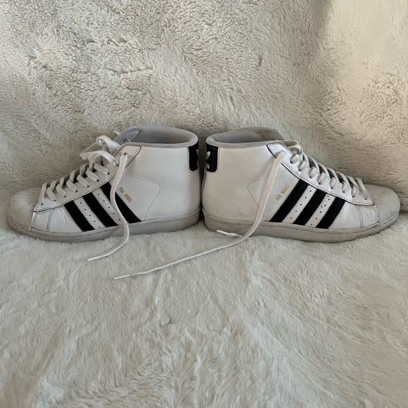 adidas | Shoes | Adidas Pro Model Platform High Tops Great Condition ...
